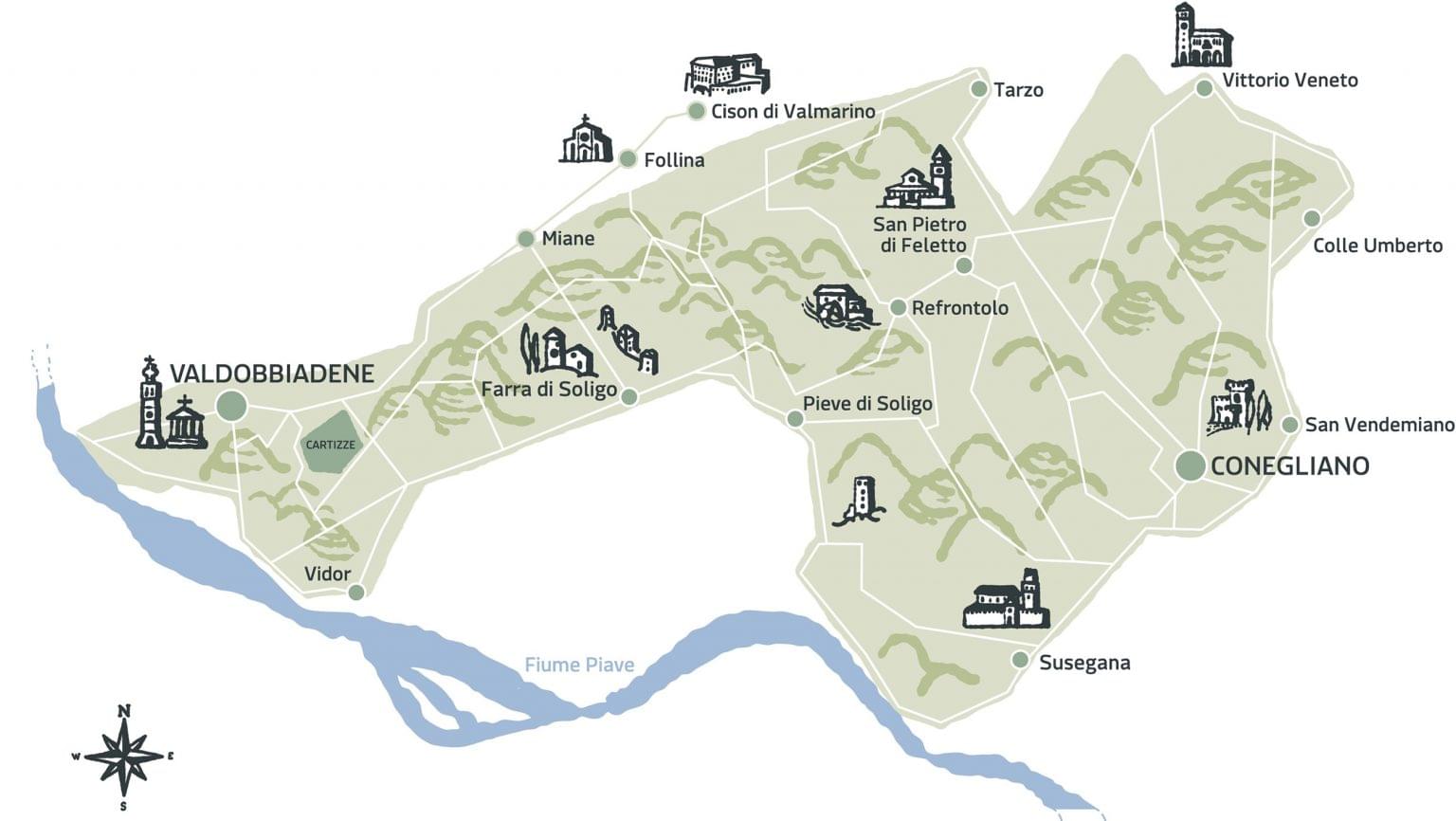 Digging into the Soil and Terroir Diversity of Conegliano Valdobbiadene ...