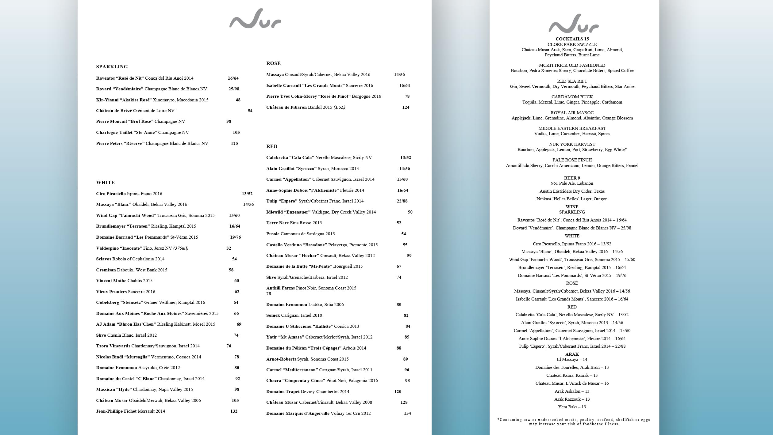 Deconstructing the Wine List at Nur | SevenFifty Daily