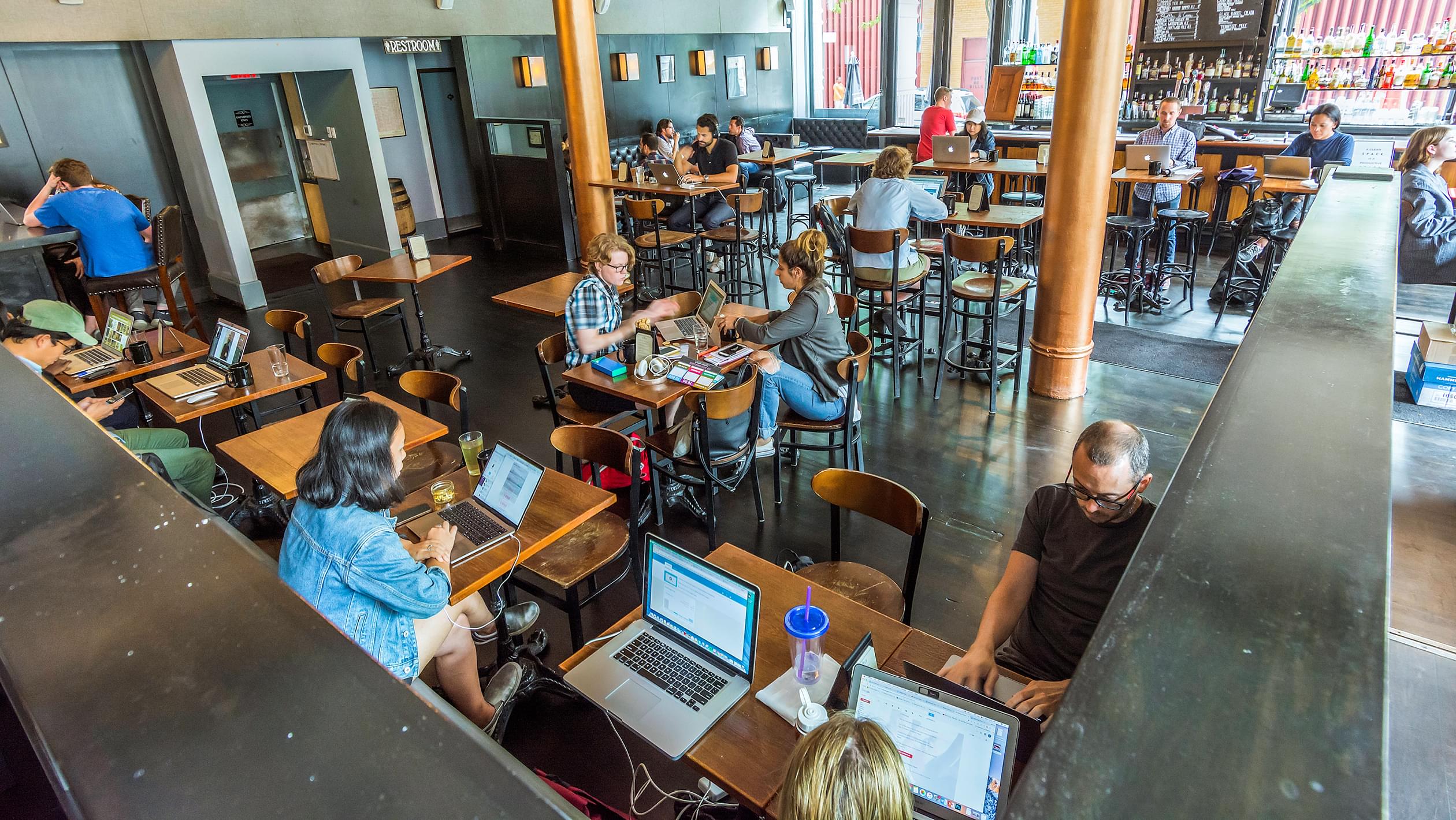 Why Bars and Restaurants are Becoming Coworking Spaces | SevenFifty Daily